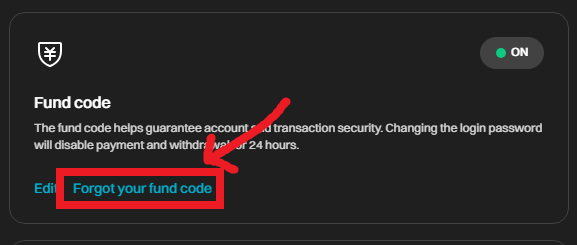 비트겟 펀드코드 (Fund Code) 설정 방법